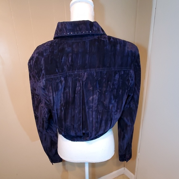 Lorraine Wardy | Jackets & Coats | Lorraine Wardy Crushed Velvet Jacket | Poshmark